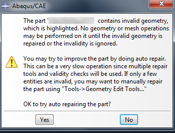Geometry Operations in Abaqus